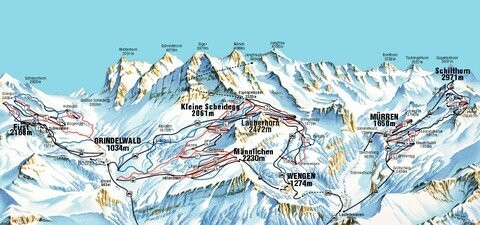 Skiing Holidays in Wengen, Switzerland